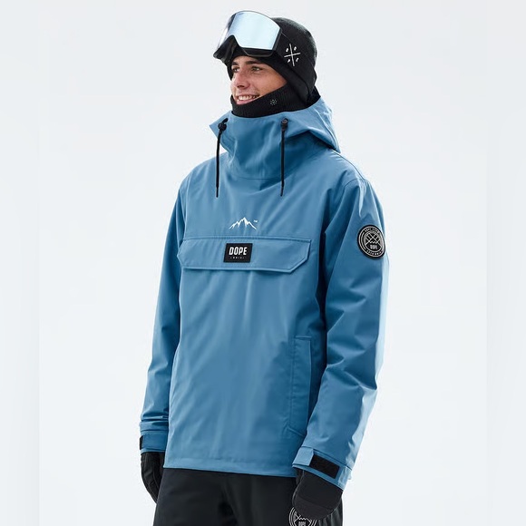 DOPE | Jackets & Coats | Dope Blizzard Snowboard Jacket Blue Steel Size ...